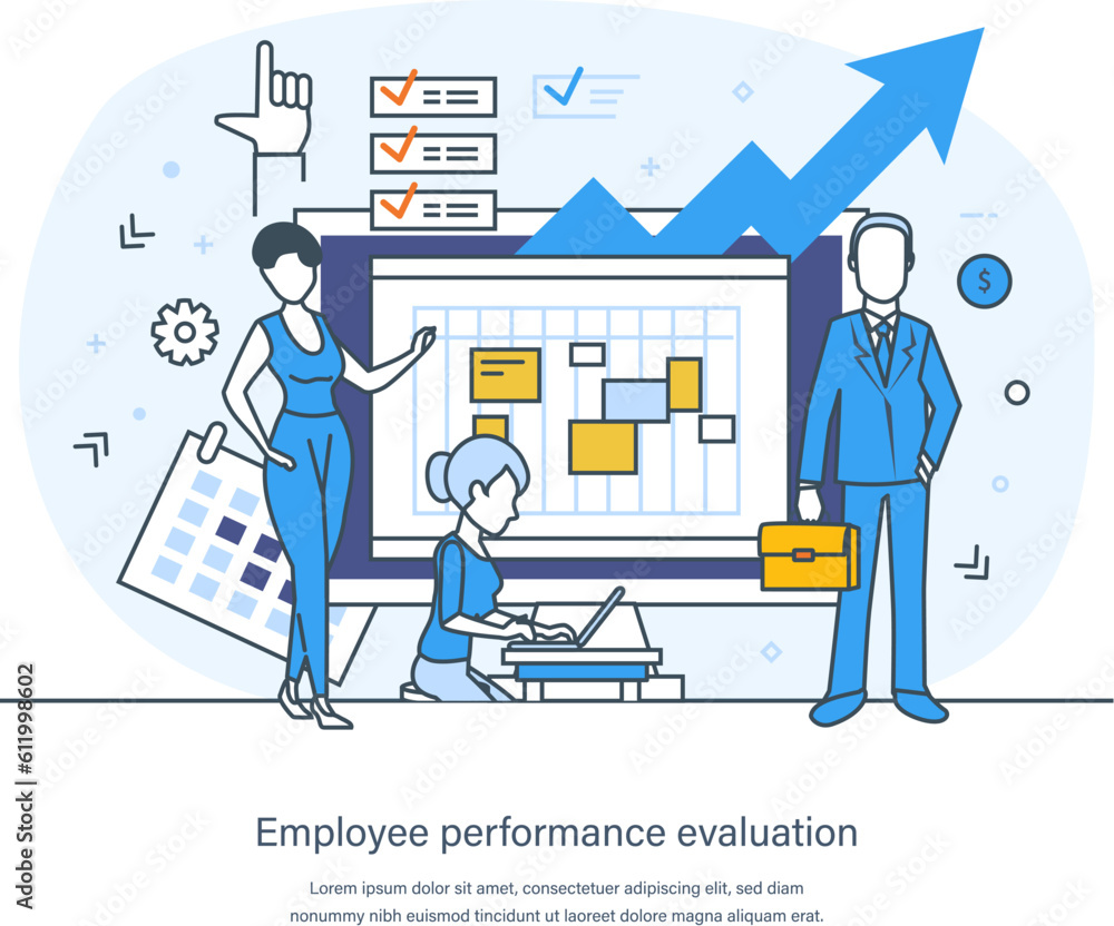 Employee performance evaluation, staff management, empolyee development ...