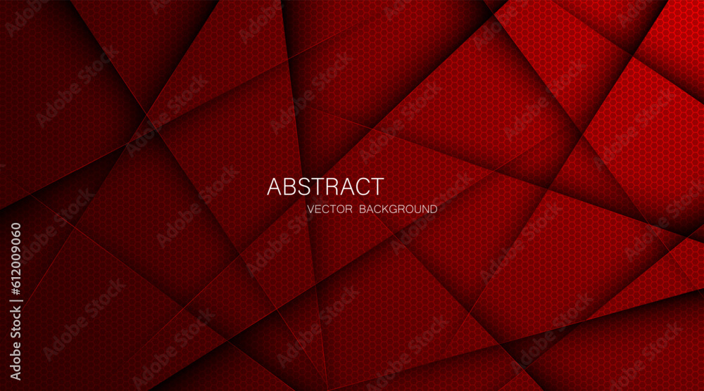 Abstract red steel mesh background with red glowing lines with free ...