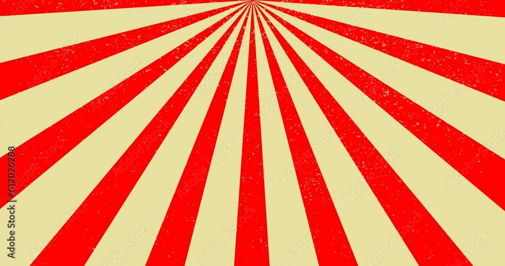 Retro Radial Background Animation. Animated sunburst twist background ...