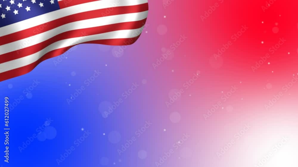 Background for Happy July 4th Independence day celebration, Memorial ...