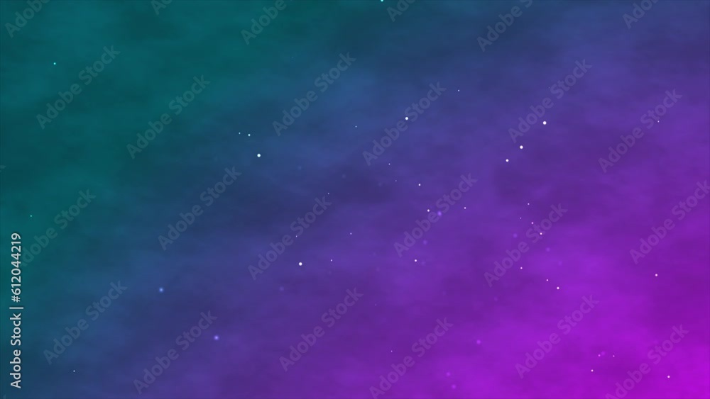 Colorful Flare Light Beam with Smoke and Dust Particle Effect: Abstract ...