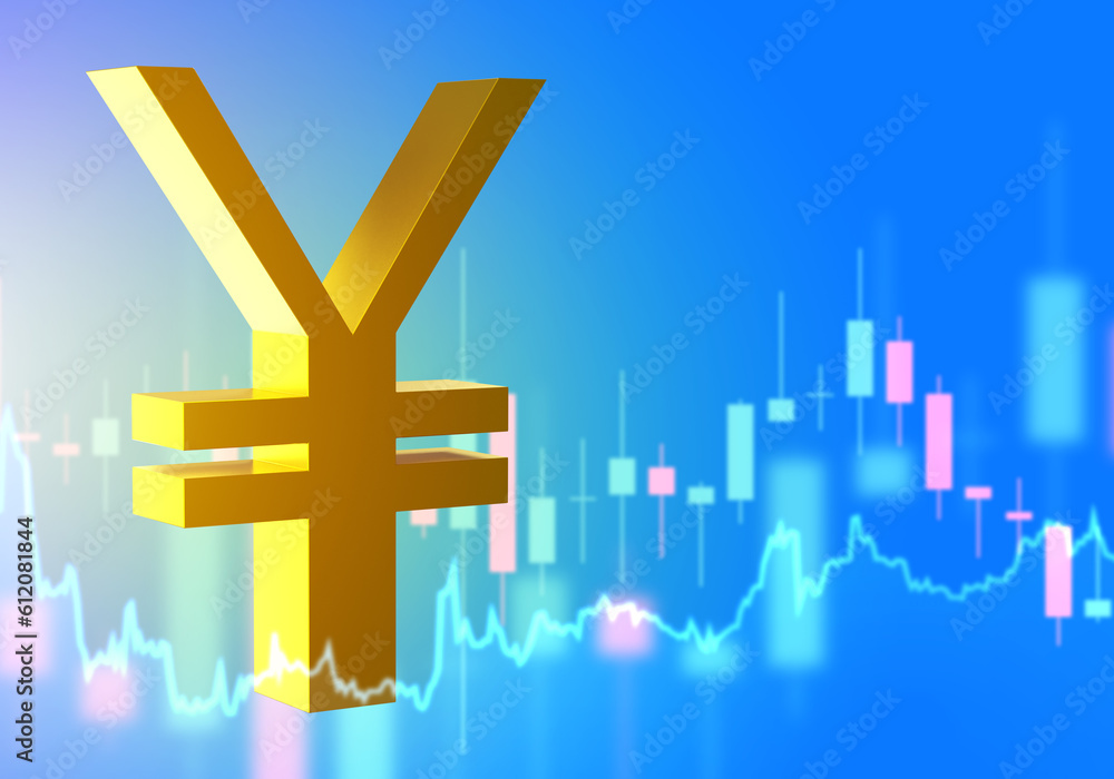 Yuan course. Chinese national currency. CNY logo. Yuan price chart. CNY ...