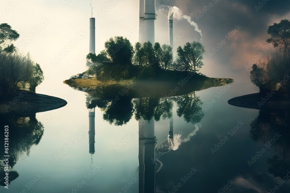 Uncover the impact of environmental pollution through AI art ...