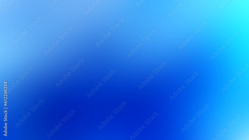 4K abstract de-focused Blue bokeh Light Leak gradient background loop ...