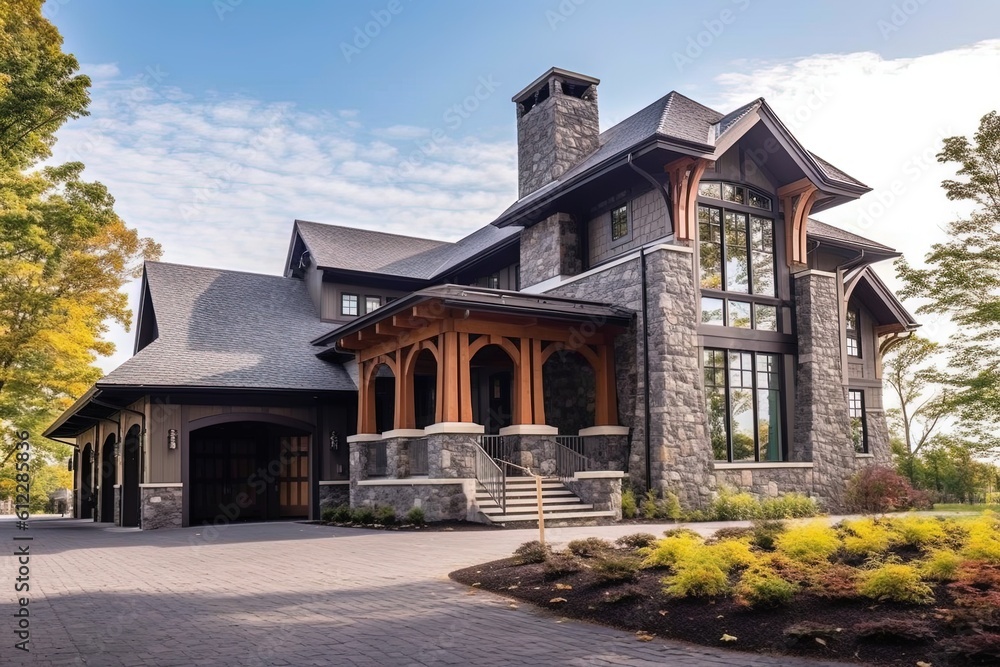 3-Car Garage Exquisite New Construction Property: Sophisticated Design ...