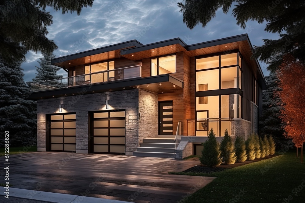 Cutting-Edge Architecture Meets Green Living: Stunning New Residence ...