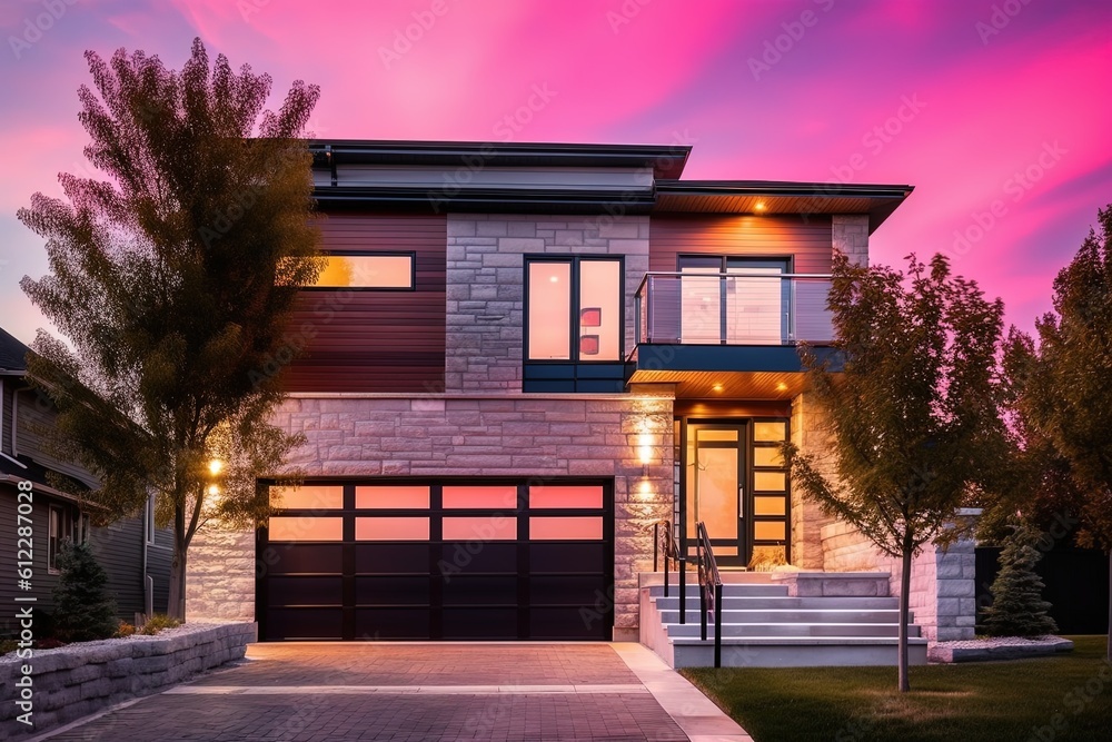 Cutting-Edge Architecture Meets Unique Pink Siding: A Brand New ...
