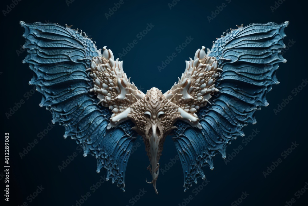 Beautiful Angel wings flying creature bird wings, feather wings Created ...