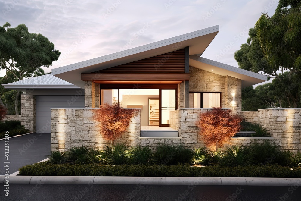 Innovative Layout and Natural Stone Cladding: A Striking New Dwelling ...