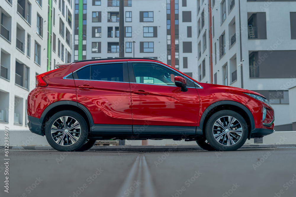 Cluj-Napoca, Cluj-Romania-Beautiful Mitsubishi Eclipse Cross automatic SUV, year 2019, in ...