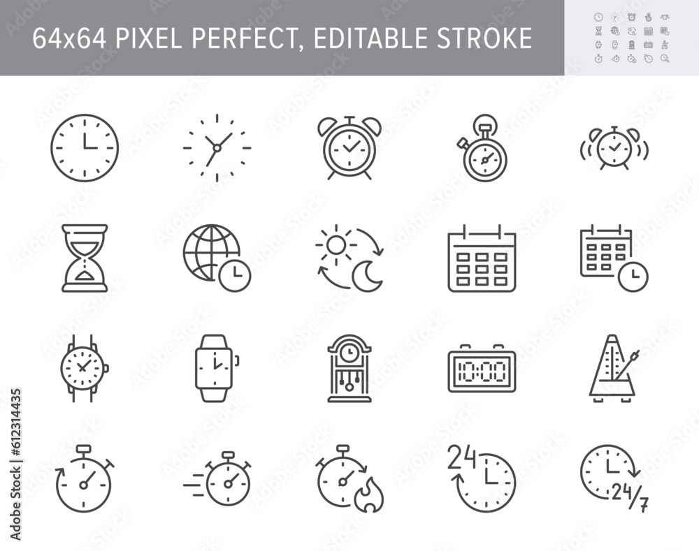 Vetor de Time line icons. Vector illustration include icon - calendar ...