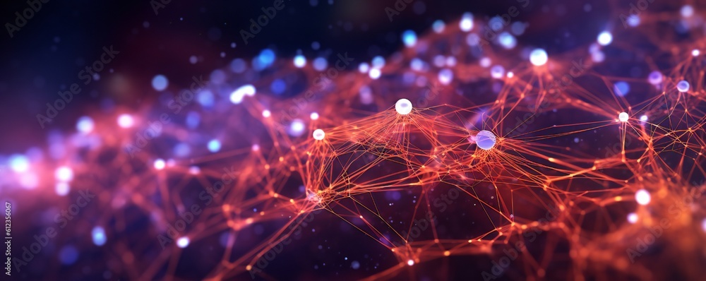 Network brain cells connections abstract background closeup wallpaper ...