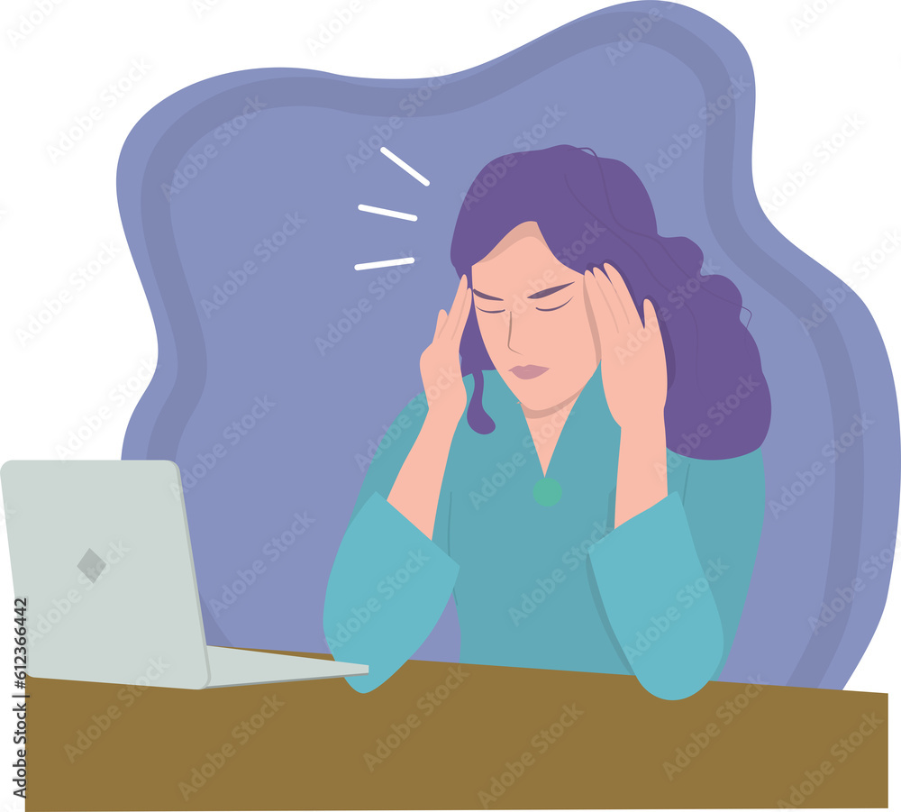 Sad Depressed Young Woman Girl after Insult, Swear & Verbal Abuse in ...