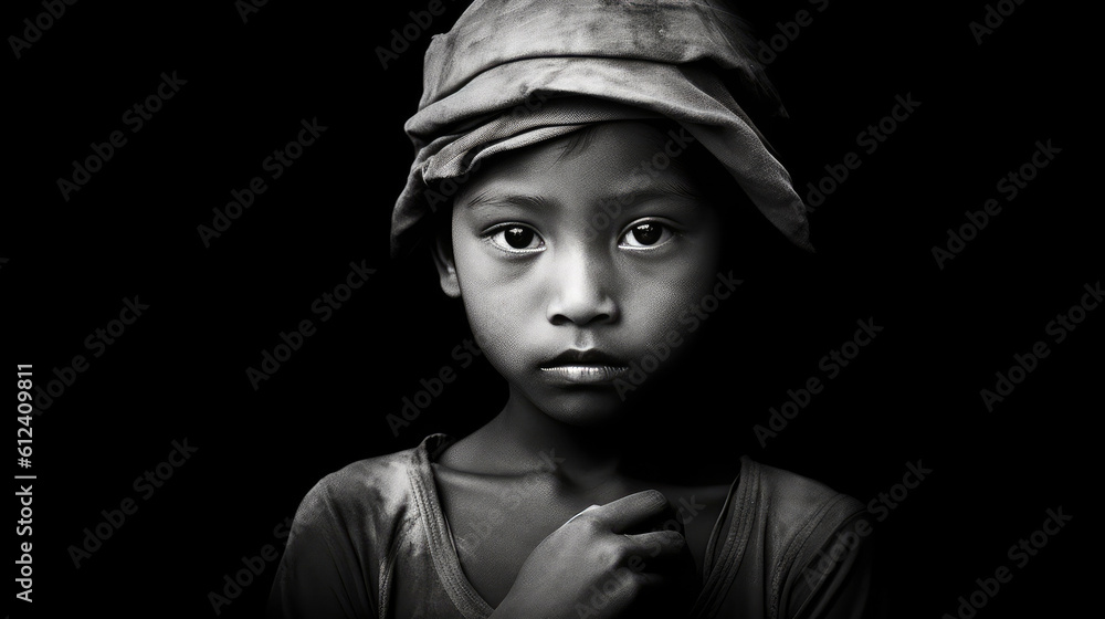 Child labor, concept of Exploitation and Oppression. Generative AI ...