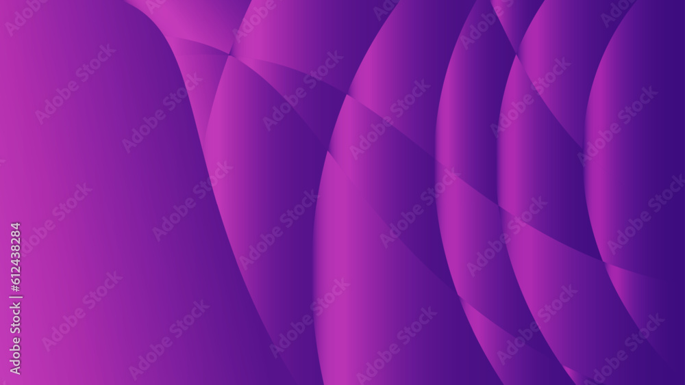 Purple abstract background, wave graphic, Geometric vector, Minimal ...