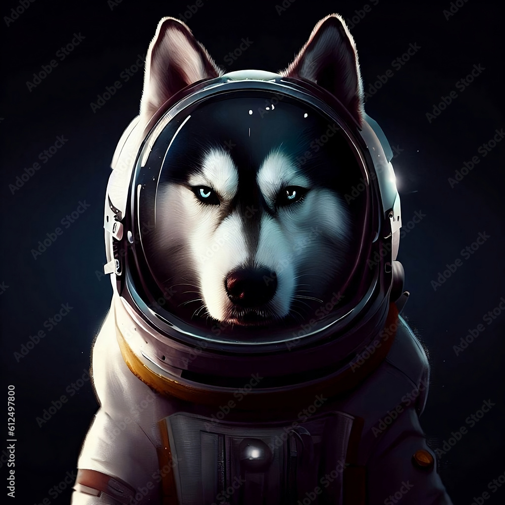 Astronaut Husky