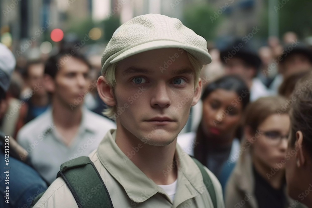 handsome white male in hat, spy villain aliens on watch, police ...
