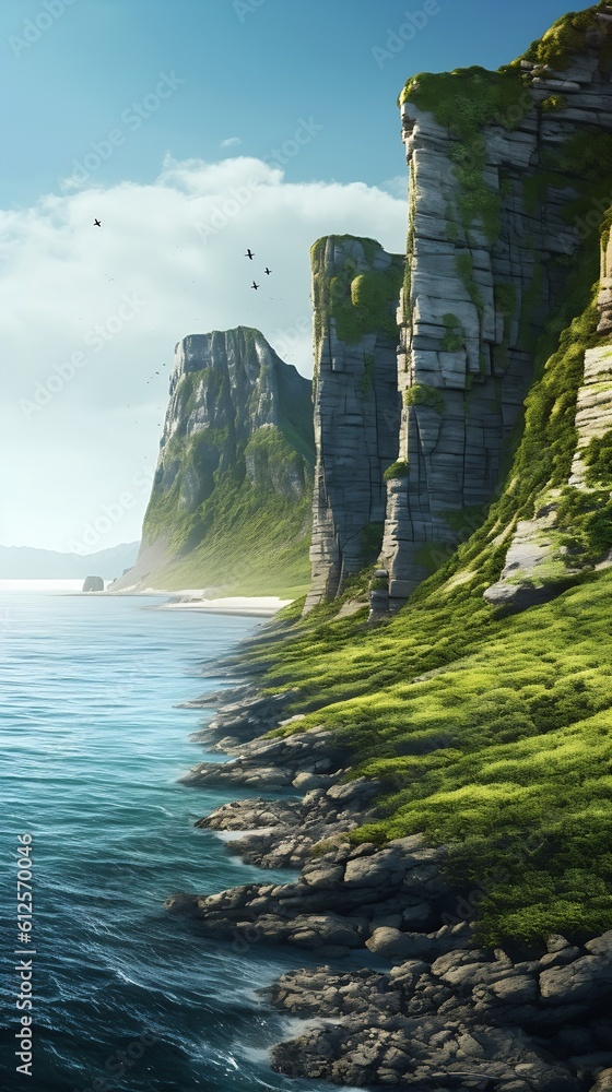 view cliff body deep boat avatar movie beach two valleys young paradise ...