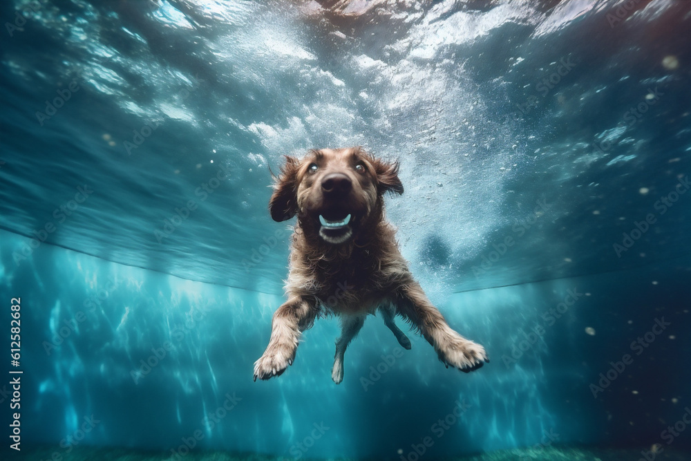 snorkeling dog vacation funny water fun swimming underwater puppy pool ...