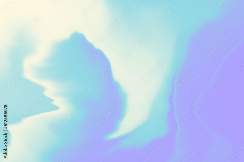 gradient background with waves and movement effect in purple colors ...