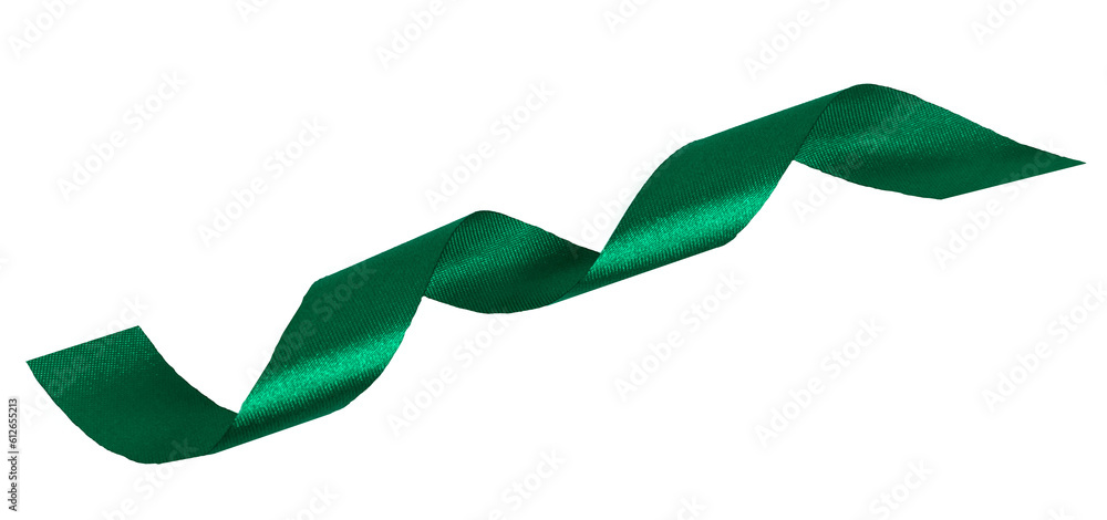 Green color ribbon on transparent background, elements PNG Stock Photo ...