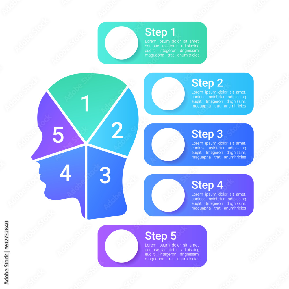 Psychiatric hospitals infographic chart design template. Abstract ...