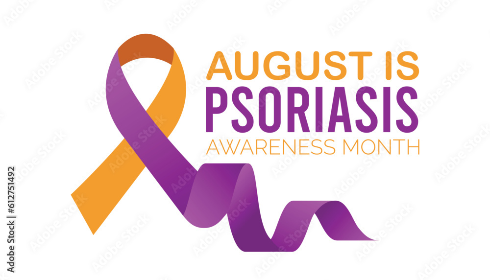 Psoriasis awareness month is observed every year in August.banner ...