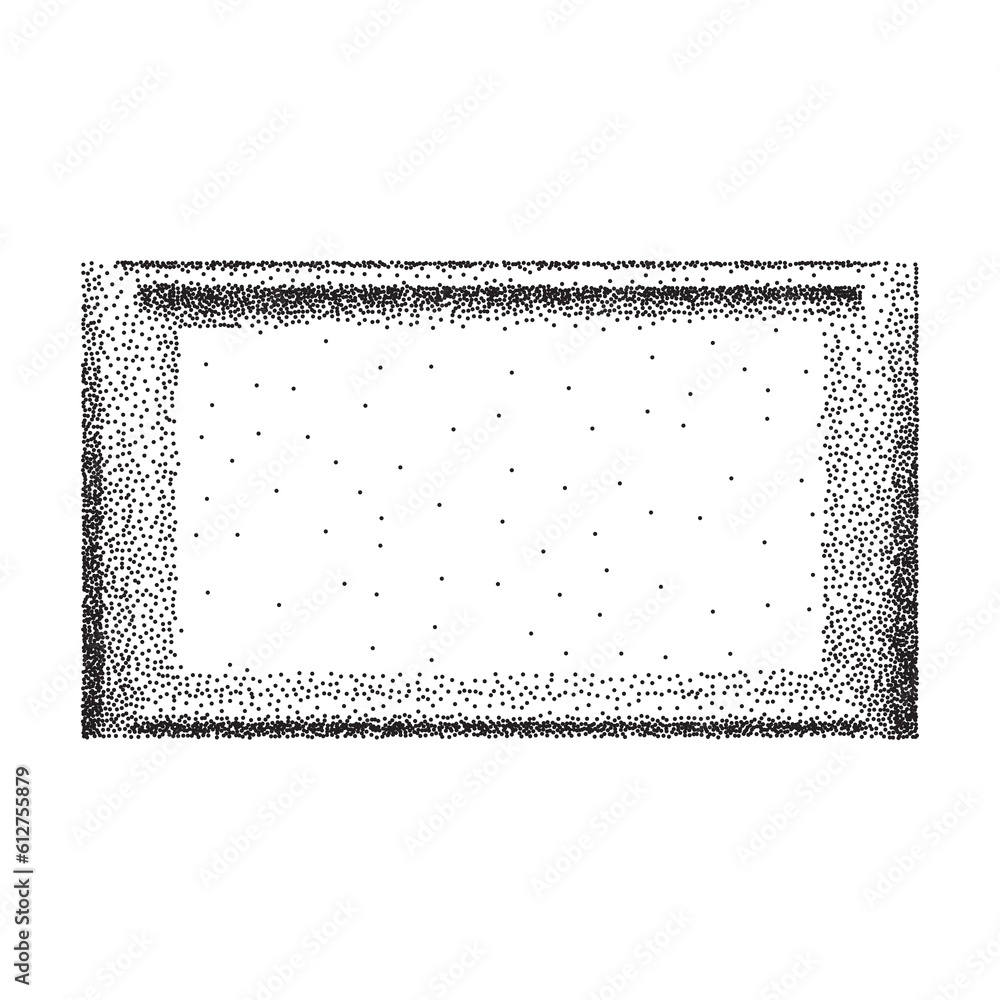 Gradient Dot Frame Texture Background, Noise Grainy Square Frames ...