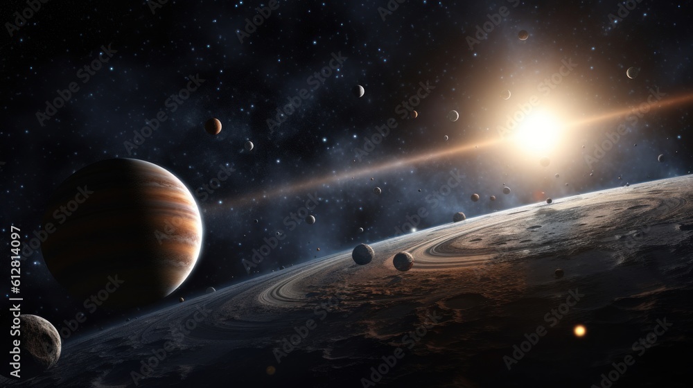 Solar System. Planets of Solar System. Planets. Made With Generative AI ...