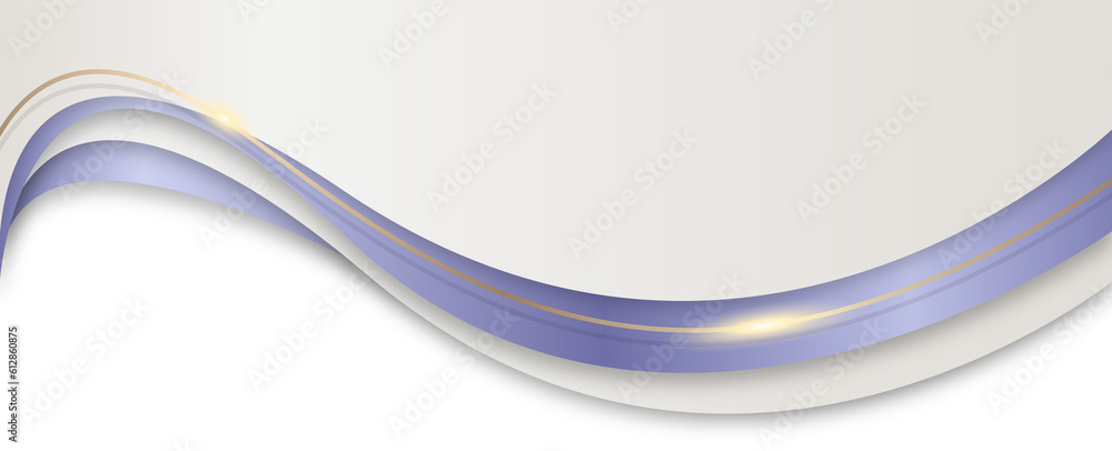 Gold Curve Border Corner header and footer Stock Illustration | Adobe Stock