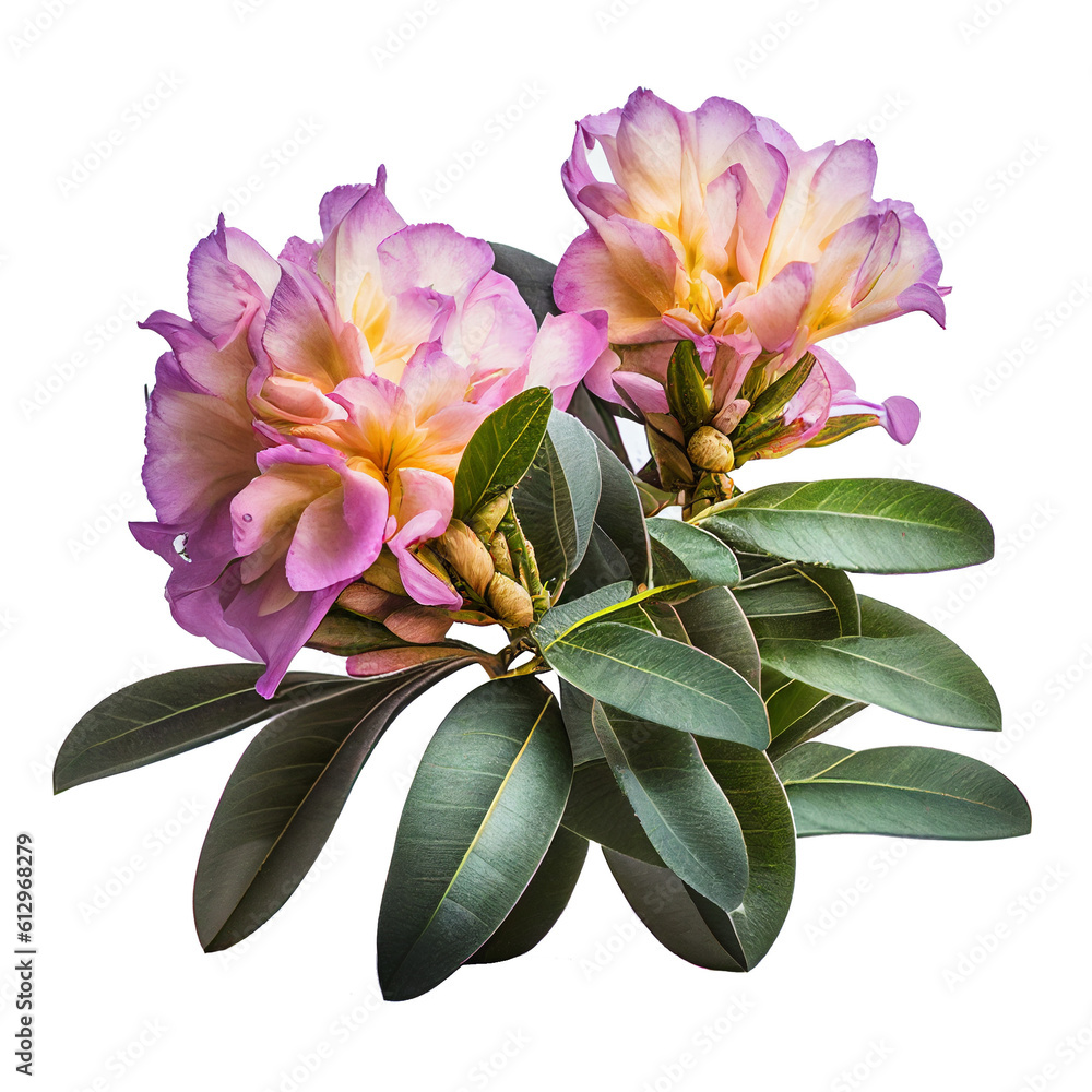 Png file. beautiful rhododendron flowers isolated on a transparent ...