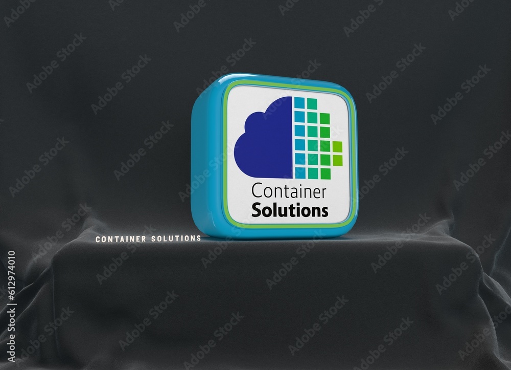 container solutions, It is a visual design. - Social Media Background ...