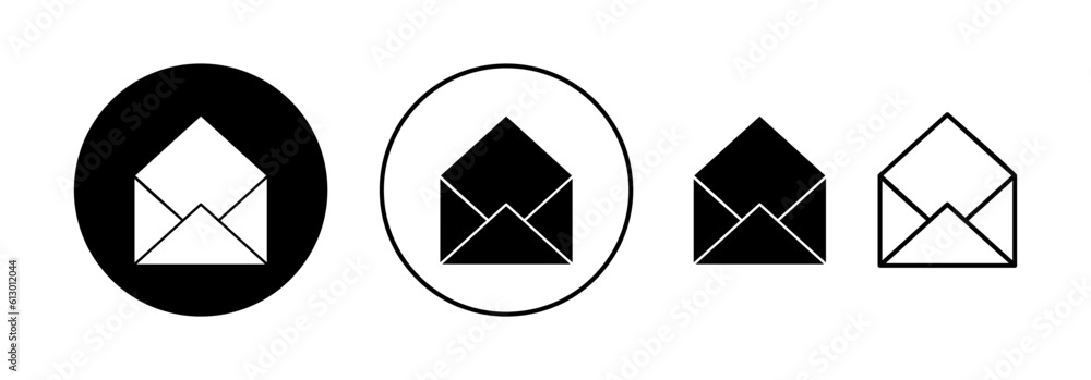 Mail icon vector for web and mobile app. email sign and symbol. E-mail ...