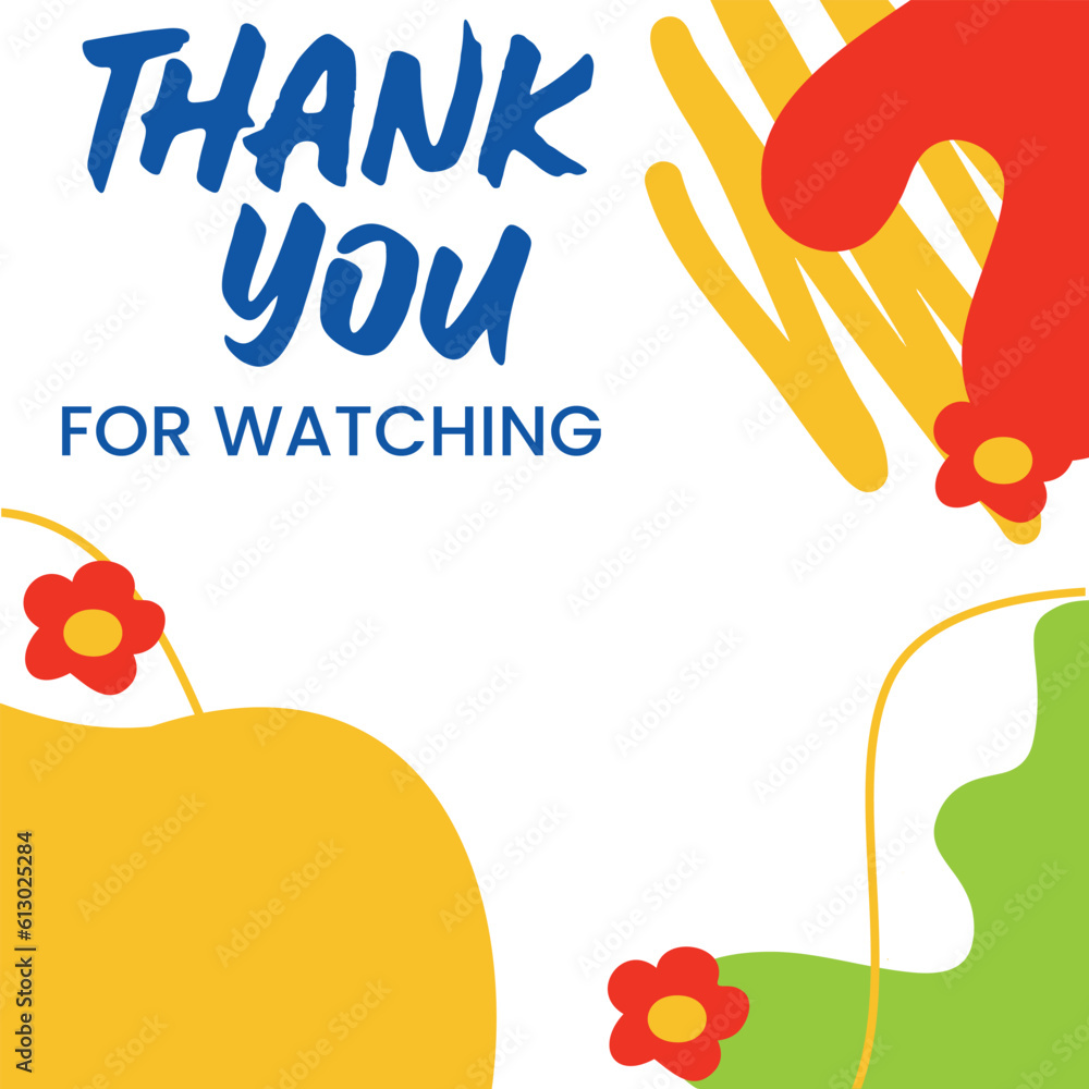 thank you for social media post Suitable for story banner flyer and web ...