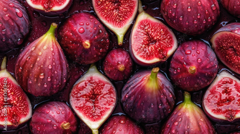 Background of Fig, HD, Decorate with water drops, Background Wallpaper ...