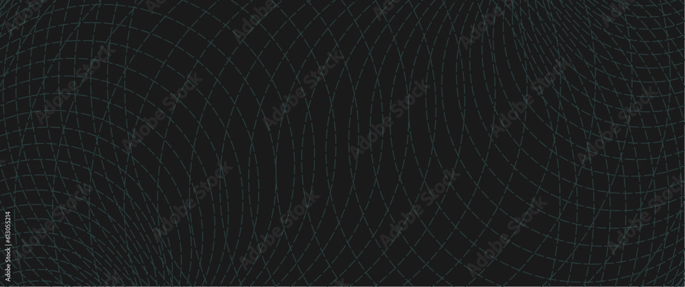 abstract dashed line or dashed stroke in curvy shape, modern curvy ...