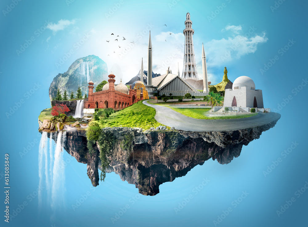 Pakistan Monuments. Environment. Quaid-e-Azam Tomb. Minar e Pakistan ...