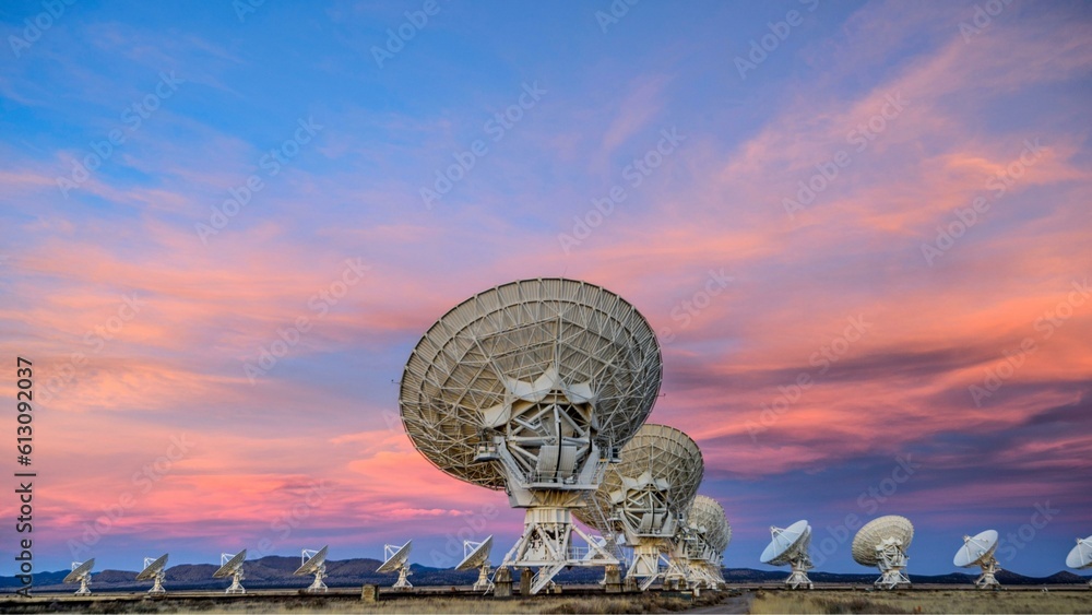 Signals from the Sky: 4K Close-Up of the Impressive Satellite Antenna ...
