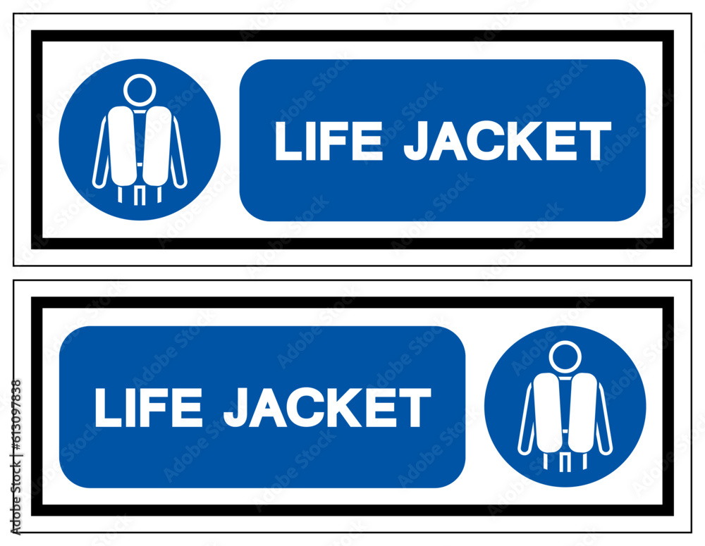 Life Jacket Symbol Sign, Vector Illustration, Isolate On White ...