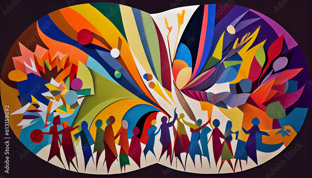 Power of Inclusivity: Thought-Provoking Artwork Celebrating Diversity ...