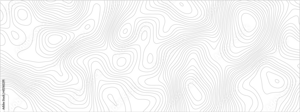 Abstract topographic wavy curve line background. Topography map pattern ...