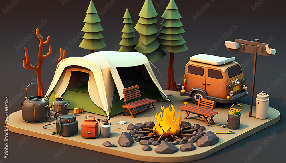 Camping 3D - Get inspired for your next camping trip with this ...
