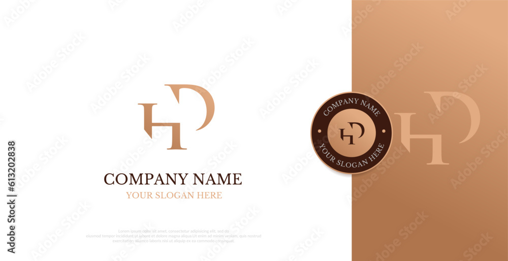Initial HD Logo Design Vector Stock Vector | Adobe Stock