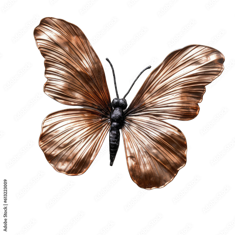 Geranium bronze butterfly - Cacyreus marshalli. Transparent PNG ...