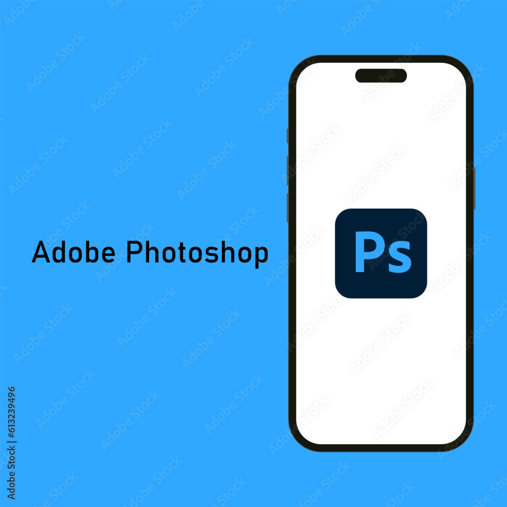 Kyiv, Ukraine - 14 June 2023: Adobe Photoshop logo isolated on the ...