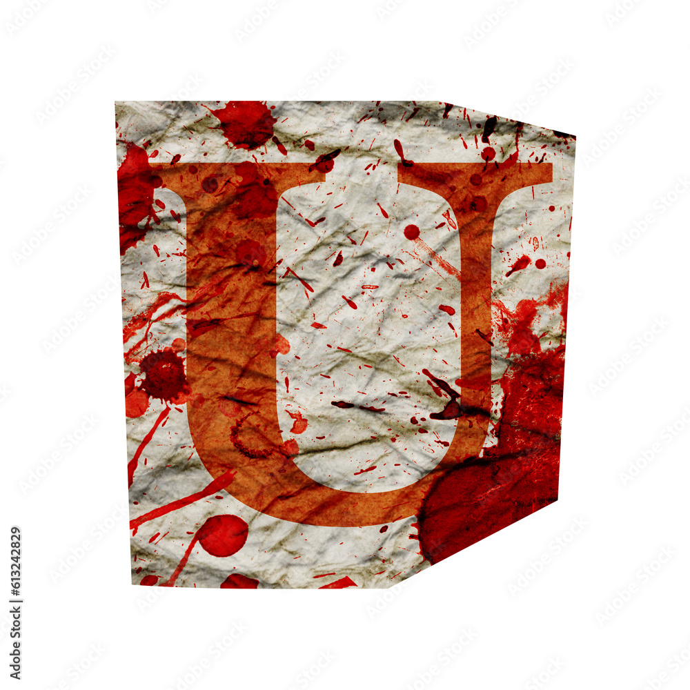 Ransom letter alphabet collage font. Cut out alphabet letter. Blackmail ...