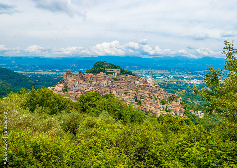 Patrica (Italy) - A view of Sentiero di Dante Alighieri path in ...