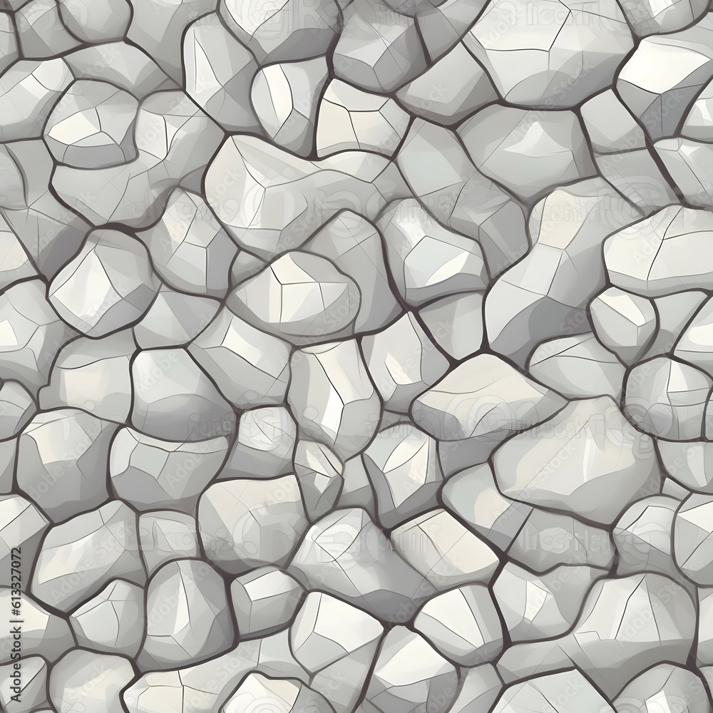 hand painted stylized monochromatic Mosaic texture, game texture ...