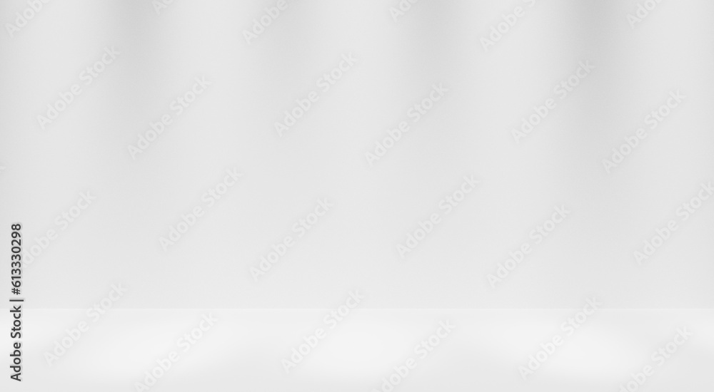 Abstract white studio room with spotlights and shadows, white room ...