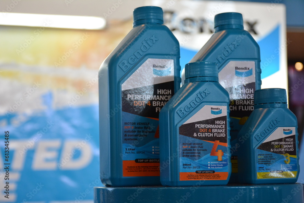 Bendix brake and clutch fluid at Inside racing bike festival in Pasay ...